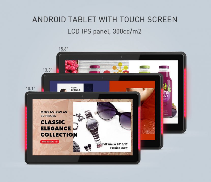 SyncSign 13.3-inch LCD Digital Signage Monitor (Touch Screen/Side ...