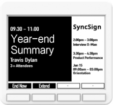 eInk Signage Display with Calendar Integration – SyncSign