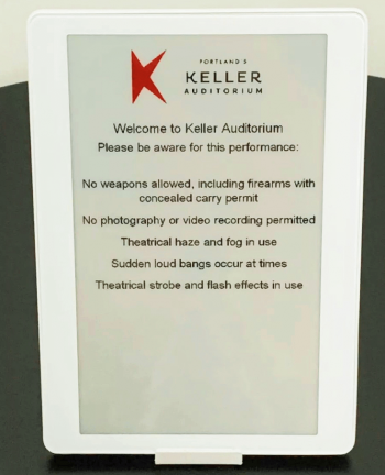 ePaper in Exhibition Hall – SyncSign