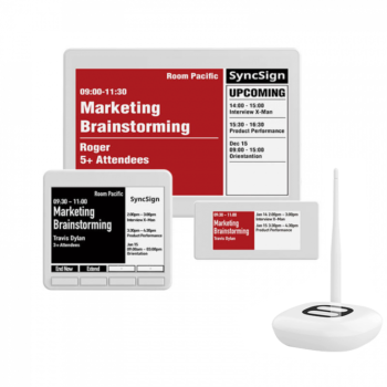 Meeting Room Scheduling Signage | ePaper Display for Booking – SyncSign