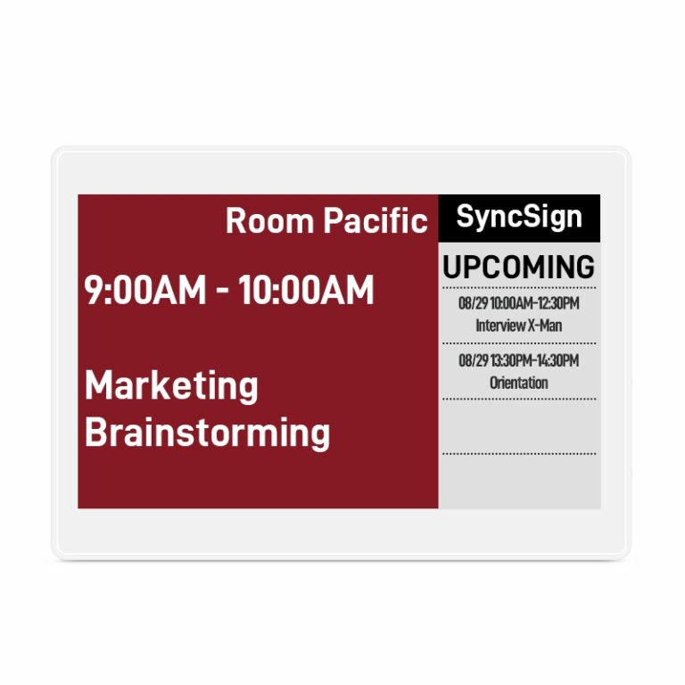 SyncSign Built-in Template – SyncSign