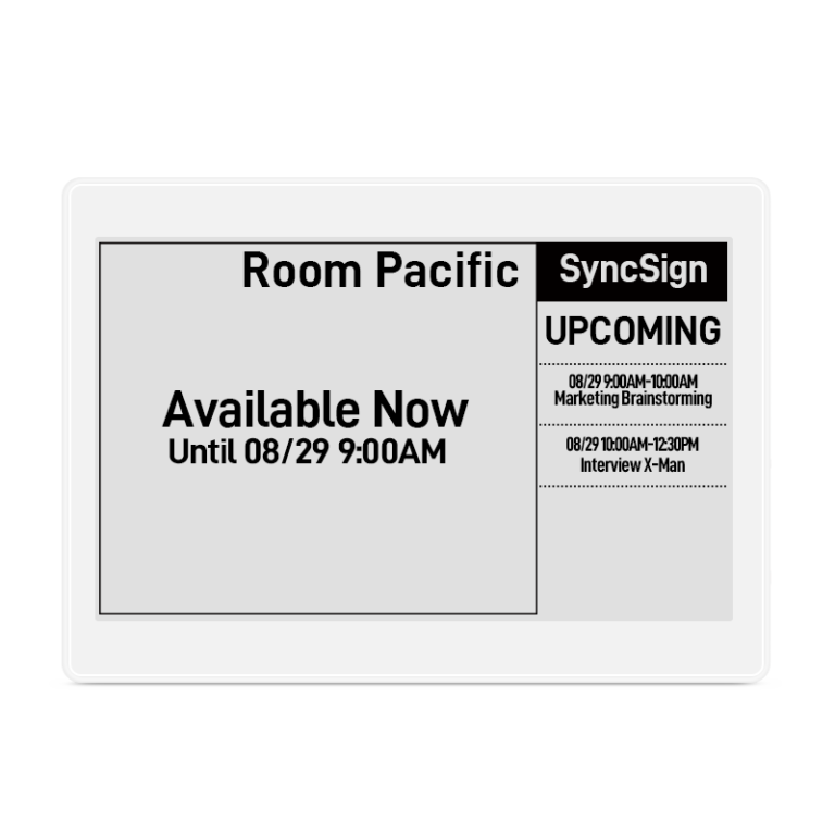 SyncSign Built-in Template – SyncSign