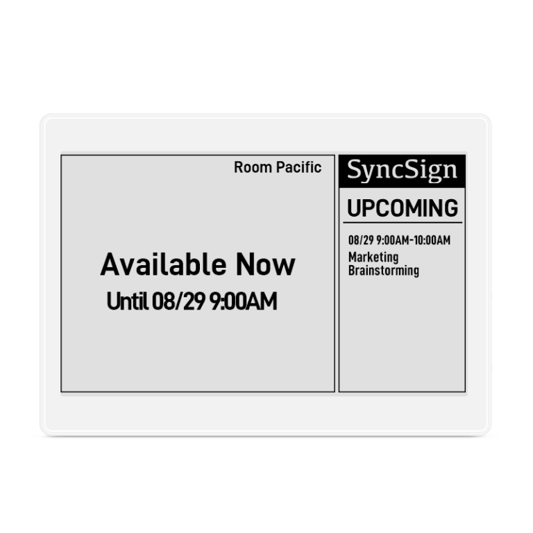 SyncSign Built-in Template – SyncSign